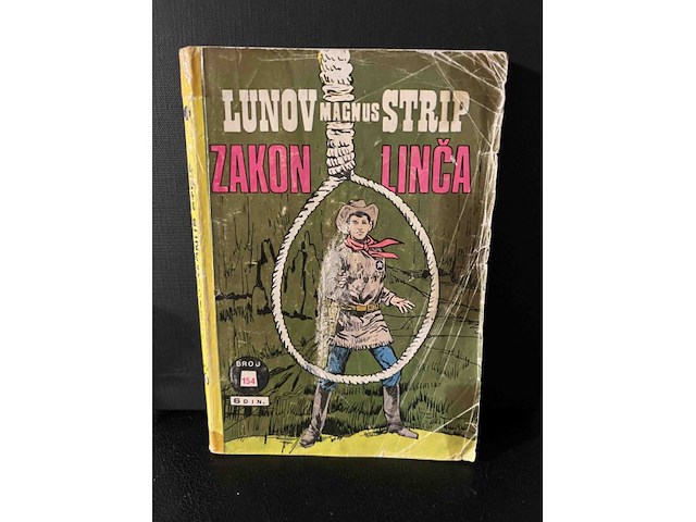 LUNOV MAGNUS STRIP 154 - ZAKON LINČA