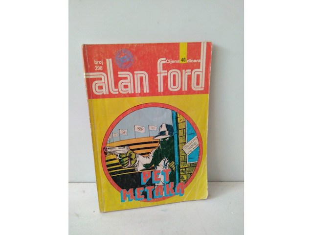 Alan Ford 298 - Pet metaka
