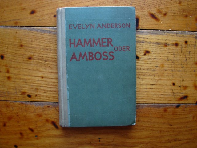 EVELYN ANDERSON - HAMMER ODER AMBOSS