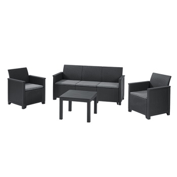 Baštenski set Elodie 3 seater, grafit CU 246150