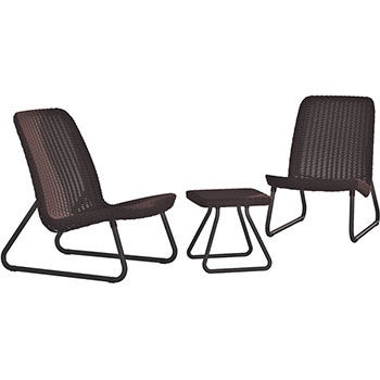 Balkonska garnitura Rio Patio braon CU 211426
