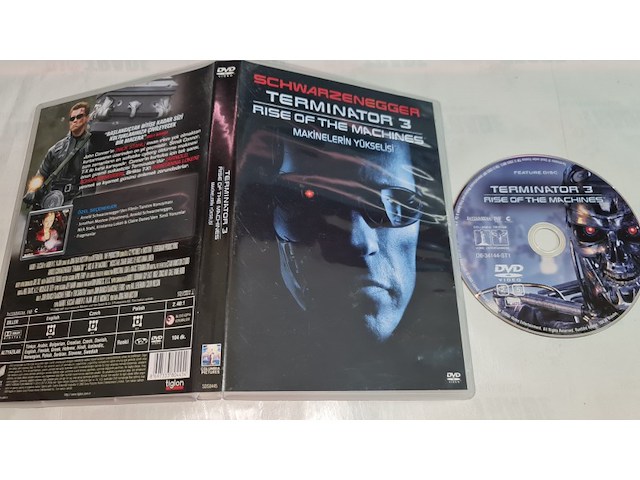 Terminator 3 , Rise of the machines DVD
