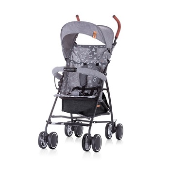 Chipolino kišobran kolica za bebe Coco Grey Linen