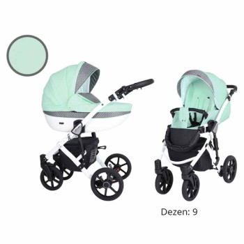 Kunert kolica za bebe 2u1 set Mila beli ram 9