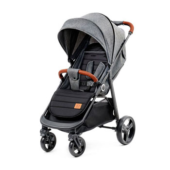 Kolica za bebe 2u1 set Grande Grey Kinderkraft