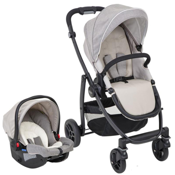 Graco kolica za bebe 2u1 Evo Almond