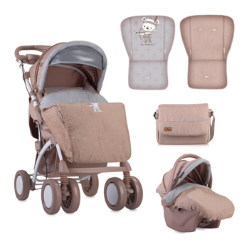 Lorelli kolica za bebe 2u1 Toledo Beige Indian Bear