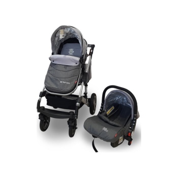 BBO kolica za bebe Matrix set siva GS-T106