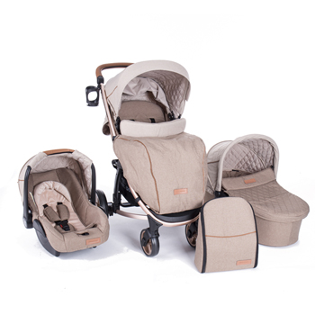 Kikka Boo kolica za bebe 3 u 1 Madrid Beige