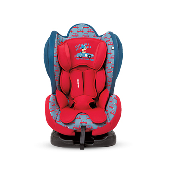 Kikka Boo auto-sedište Bon Voyage + SPS Red Cars 0-25kg
