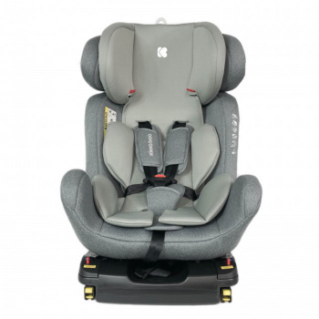 Kikka Boo autosedište 0-36 kg 4 Safe Isofix light grey