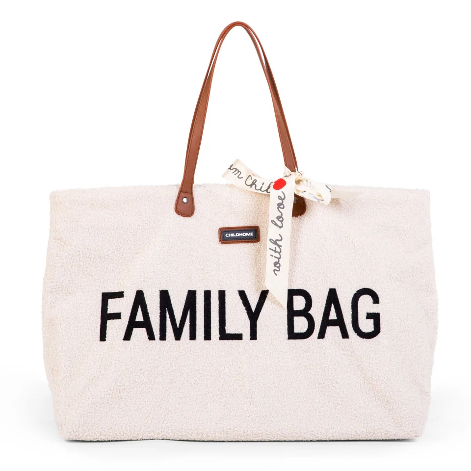 FAMILY BAG, TEDDY OFF WHITE