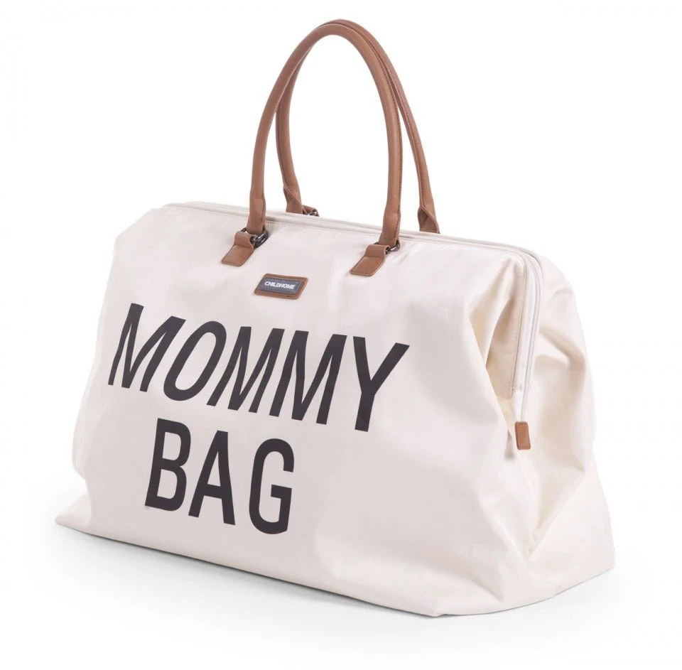 MOMMY BAG, OFF WHITE BLACK