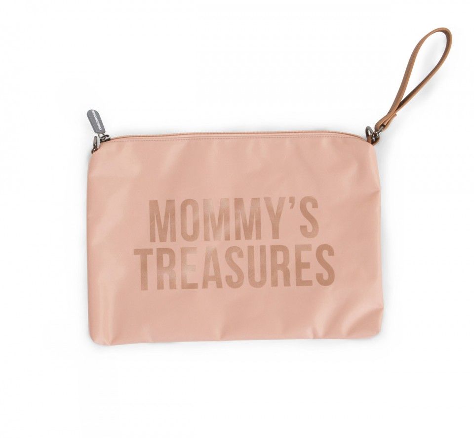MOMMY'S TREASURES CLUTCH - PINK COPPER