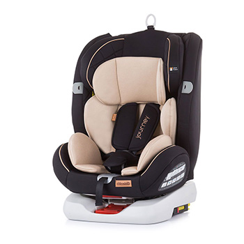 Chipolino autosedište 0-36 kg ISOFIX Journey 360° latte