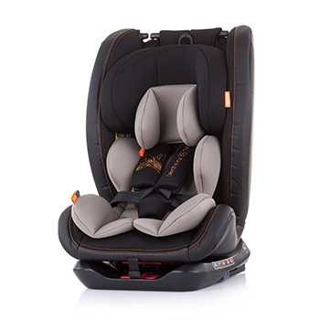 Chipolino autosedište 0-36 kg ISOFIX Techno 360 latte