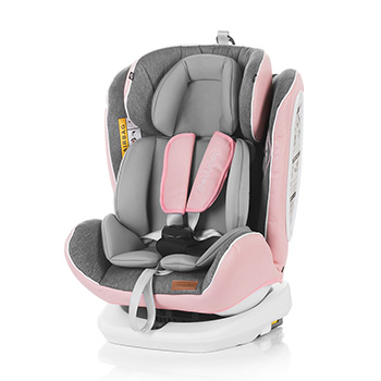 Chipolino autosedište 0-36 kg ISOFIX Tourneo rose pink