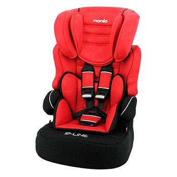 Nania auto-sedište 9-36 kg BeLine Luxe red