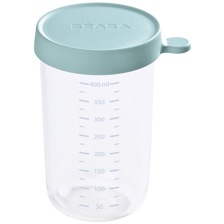 Beaba staklena posuda za čuvanje hrane 400ml svetlo plava