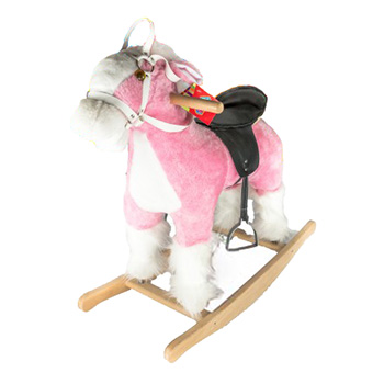 Ljuljaška - njihalica konjić roze
