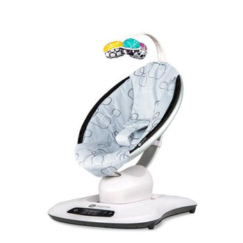 4Moms ljuljaška za bebe Mamaroo 4.0 plush silver