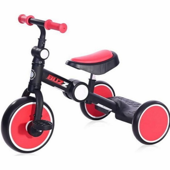 Lorelli tricikl Buzz Foldabl black red