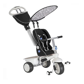 Smart Trike tricikl recliner 4 u 1 Crni