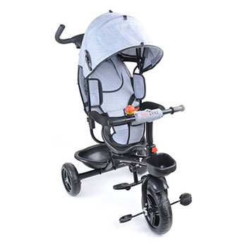 Baby Bear Origin tricikl Sportisimo plus sivi BT-88