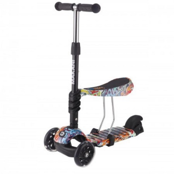 Kikka Boo trotinet 3u1 Makani Ride and Skate Scretch