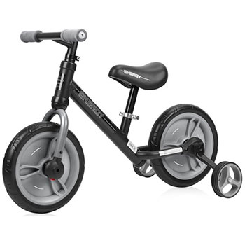 Lorelli bicikl balance bike energy 2 in1 Black Grey