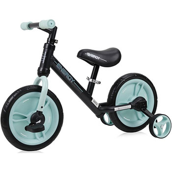 Bicikl balance bike energy 2 in1 Black Green