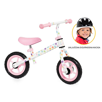 Molto Mini Bike balans bicikl pink