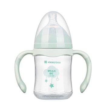 Kikka Boo flašica anti-colic sa ručicama 180ml mint Cloud