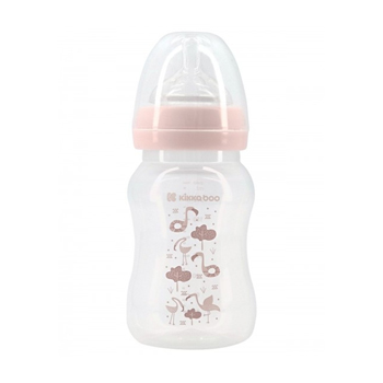 Kikka Boo flašica anti-colic 240ml Flamingo pink