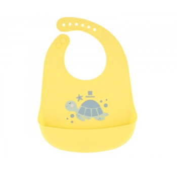 Kikka Boo silikonska portikla Sea World Turtle yellow