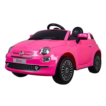 Auto na akumulator Fiat 500 model 237 roze