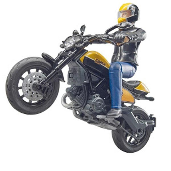 Bruder motor Ducati Scrambler sa vozačem 630539