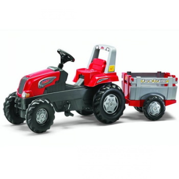 Rolly Toys traktor na pedale junior RT sa prikolicom 800261