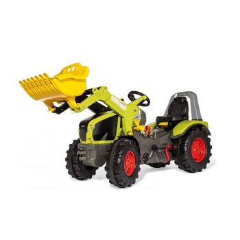 Rolly Toys traktor na pedale sa utovarivačem i menjačem Claas Premium 651122