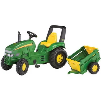 Rolly Toys traktor na pedale Xtrack John Deere sa prikolicom 035762