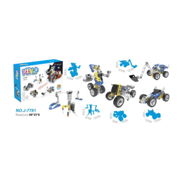 Hoogar set igračaka Building Blocks 5u1 113 elemenata