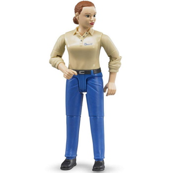 Bruder figura žena,plavi jeans 604080