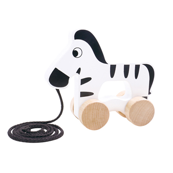 Cangaroo drvena igračka zebra Tooky Toy