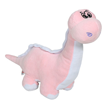 Dinosaurus veći 39cm roze