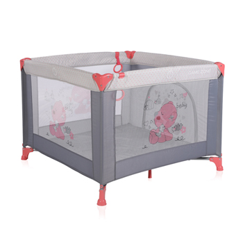 Lorelli ogradica za bebe Game Zone Pink&Grey My Baby