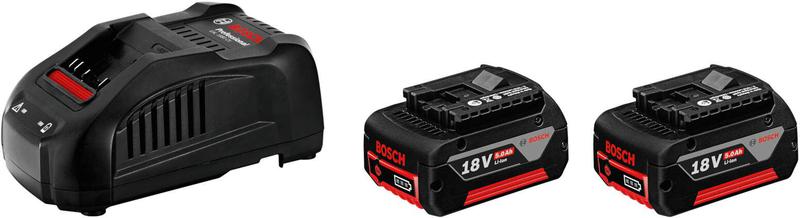 Bosch set akumulatora 2x GBA 18V 5.0Ah + 1x punjač GAL 1880 CV, 1600A00B8J