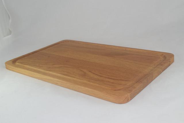 Wood Holz Daska bez ručke sa kanalom 400 x 250 x 15 mm