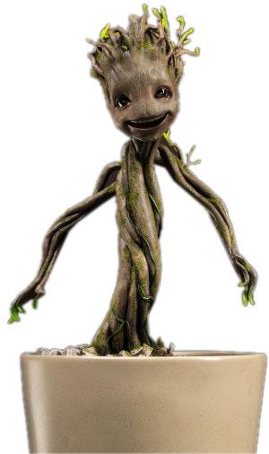 Elite Creature Collectibles Guardians of the Galaxy: Dancing Groot 1:1 Maquette
