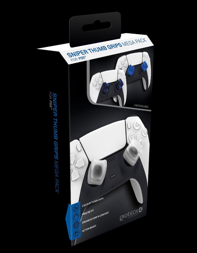 Gioteck PS5 Thumb Grips Mega Pack