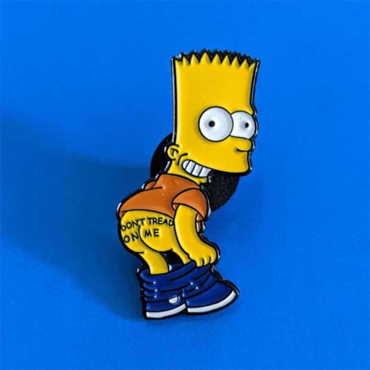 Pin Badge (Bedž) Bart Simpson